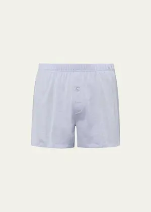 Hanro Sporty Mercerized Cotton Boxers Fresh Air
