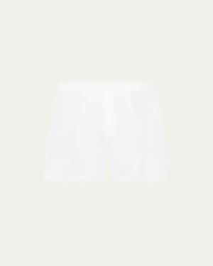 Hanro Sporty Mercerized Cotton Boxers - White