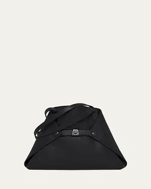Akris Ai Small Leather Tote Bag - Black