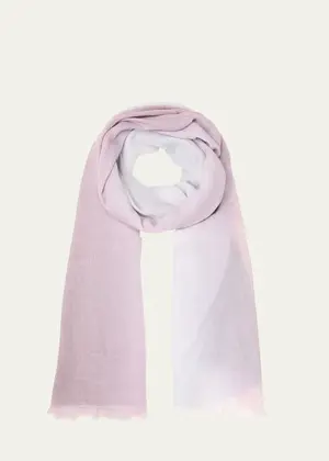 Sofia Cashmere Cashmere Ombre Scarf Lanvenderpurple O