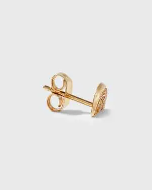 SYDNEY EVAN 14k Diamond And Yellow Sapphire Lemon Earring