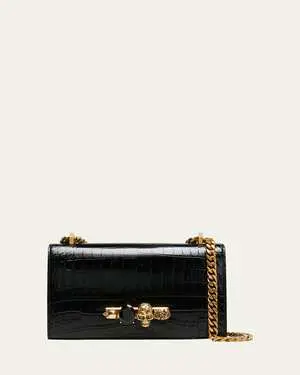 Alexander McQueen Jeweled Satchel Bag
