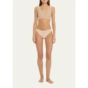Chantelle Soft Stretch Microfiber Thong - Blush