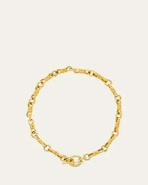 BEN-AMUN Toggle Chain Necklace - Gold