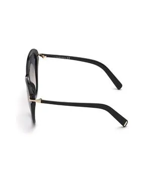 TOM FORD Leigh Cat-eye Sunglasses - Black Smoke