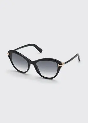 TOM FORD TOM FORD Leigh Cat-Eye Sunglasses One-color
