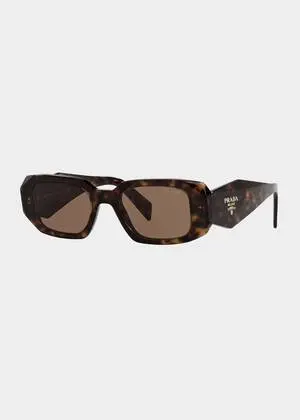 Prada Rectangle Sunglasses Dk Trt