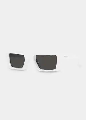 Prada Rectangle Sunglasses White