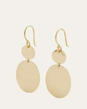 Ippolita Crinkle Hammered Crazy 8 Earrings In 18k - Yellow Gold