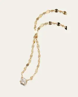 Lana Jewelry 14k Emerald-cut Diamond Pendant Necklace