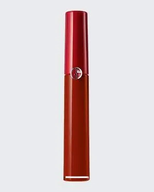 GIORGIO ARMANI BEAUTY Lip Maestro Liquid Lipstick Open Red Pattern