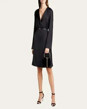 JIMMY CHOO Bon Bon Velvet Top Handle Bag - Black