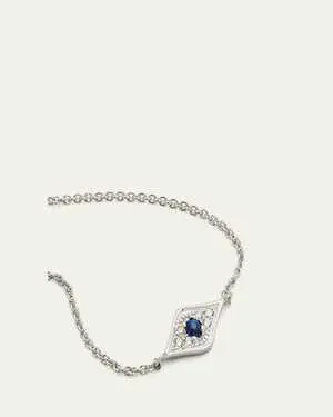 SYDNEY EVAN Mini Diamond Evil Eye Bracelet