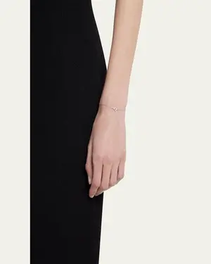 SYDNEY EVAN Mini Diamond Evil Eye Bracelet