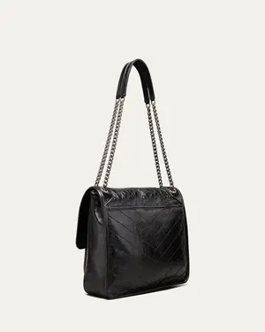 Saint Laurent Niki Large Shoulder Bag - Black