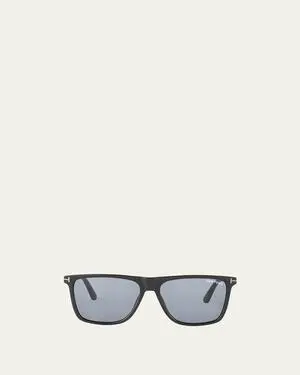 TOM FORD Fletcher Square Acetate Sunglasses - Black