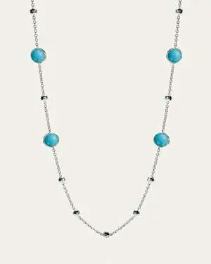Ippolita Ippolita Multi Station Lollipop Necklace Turquoise