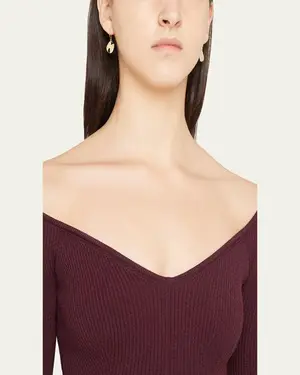 Ippolita Mini Wavy Disc Drop Earrings