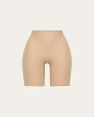 Chantelle Soft Stretch High-Rise Mid-Thigh Shaping Shorts Nude