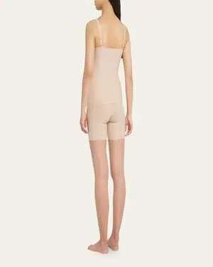 Chantelle Soft Stretch High-rise Mid-thigh Shaping Shorts - Nude