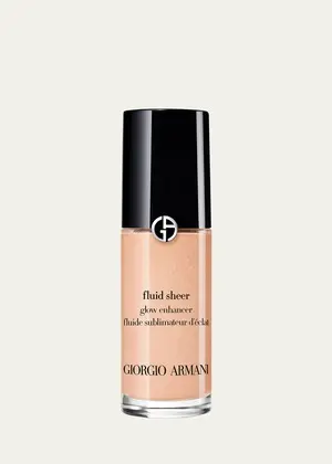 GIORGIO ARMANI BEAUTY Fluid Sheer Glow Enhancer Highlighter Makeup Champagne Gold