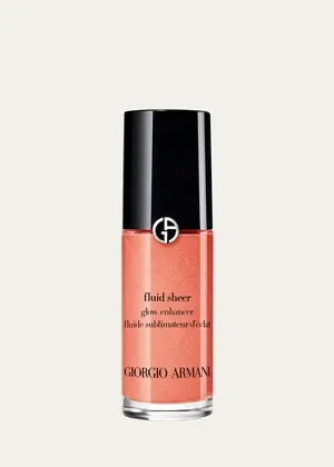 GIORGIO ARMANI BEAUTY Fluid Sheer Glow Enhancer Highlighter Makeup Peach Blush