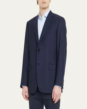 Brioni Ravello Wool Sport Coat - One-color