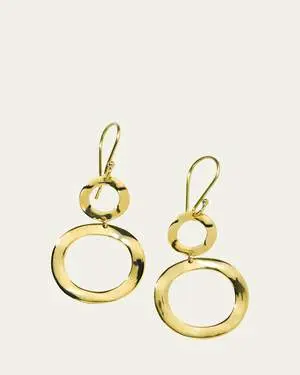 Ippolita Mini Snowman 18k Drop Earrings - Gold