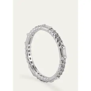 Paul Morelli Pinpoint 18k Gold Baguette Diamond Ring