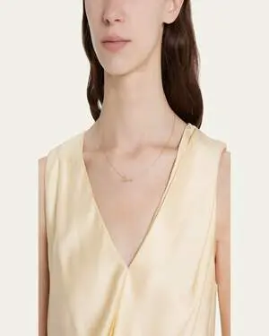 SYDNEY EVAN 14k Yellow Love Necklace