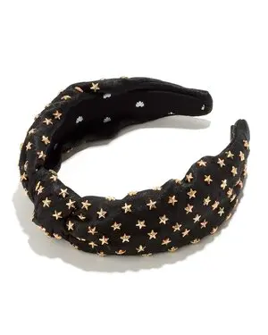 Lele Sadoughi Black Studded Headband Lele Sadoughi Graduated Crystal Headband | Shopbop main image 4