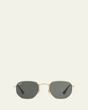 Ray-ban Ray-Ban Square Metal Keyhole 54MM Sunglasses Yellow Multi