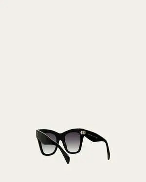 Celine Cat-eye Sunglasses - Black