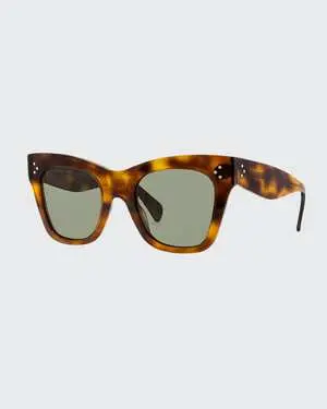 Celine Celine Cat-Eye Sunglasses Blonde Havana