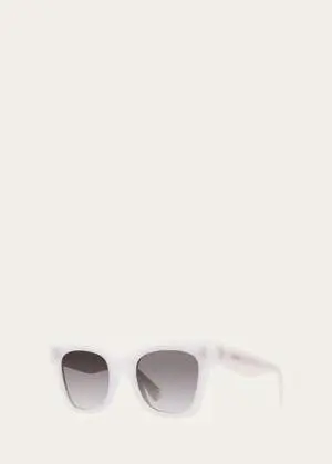 Celine Celine Cat-Eye Sunglasses White