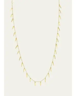 SYDNEY EVAN 14k Pure Small Fringe Necklace
