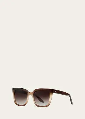 Barton Perreira Barton Perreira Bolsha Rectangle Sunglasses Espresso