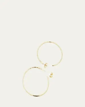 Ippolita 18k Large Squiggle Hoop Earrings