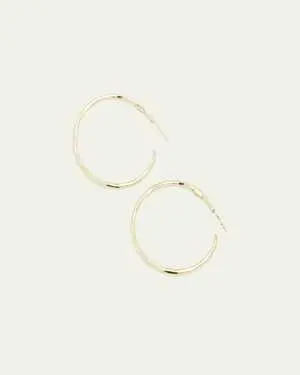 Ippolita 18k Large Faceted Hoop Earrings