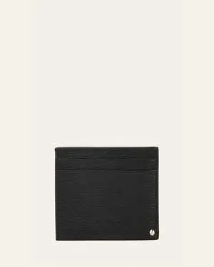 FERRAGAMO Revival Gancini Leather Card Case With Flip-out Id Window, /red