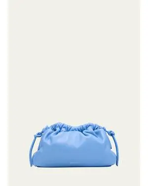 MANSUR GAVRIEL Mansur Gavriel Mini Lambskin Cloud Clutch Bag Cornflower