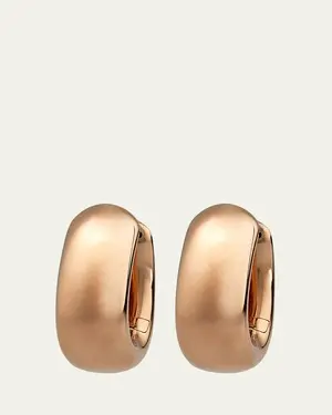 Pomellato Pomellato Iconica 18K Huggie Hoop Earrings 18k Rose Gold