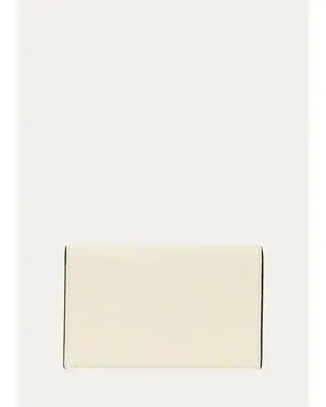 VALEXTRA Saffiano Pebbled Business Card Case