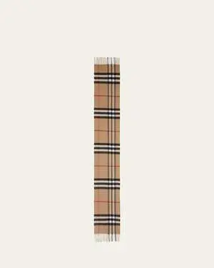 Burberry Giant Check Cashmere Scarf