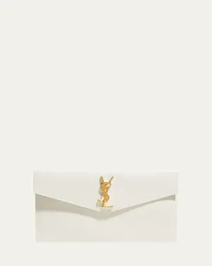 Saint Laurent Uptown Pouch - Cream