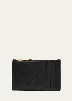 Bottega Veneta Mini Credit Card Case 8425 Black