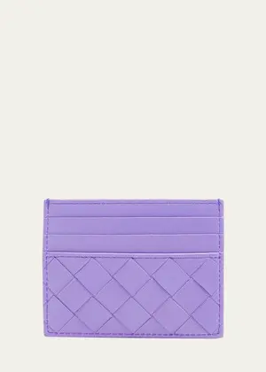 Bottega Veneta Mini Credit Card Case Mallard