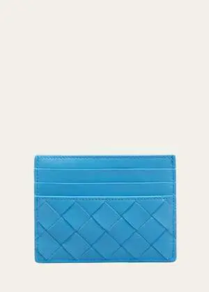 Bottega Veneta Mini Credit Card Case Swimming Pool