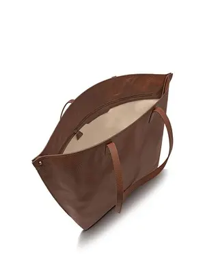 Akris Ai Cervo Medium Shoulder Tote Bag - Caramel