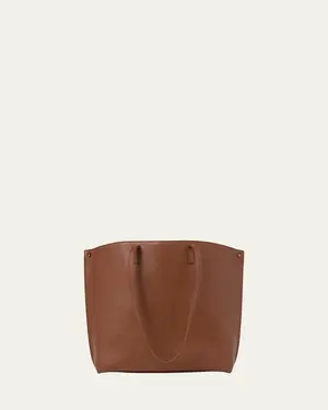 Akris Ai Cervo Medium Shoulder Tote Bag - Caramel